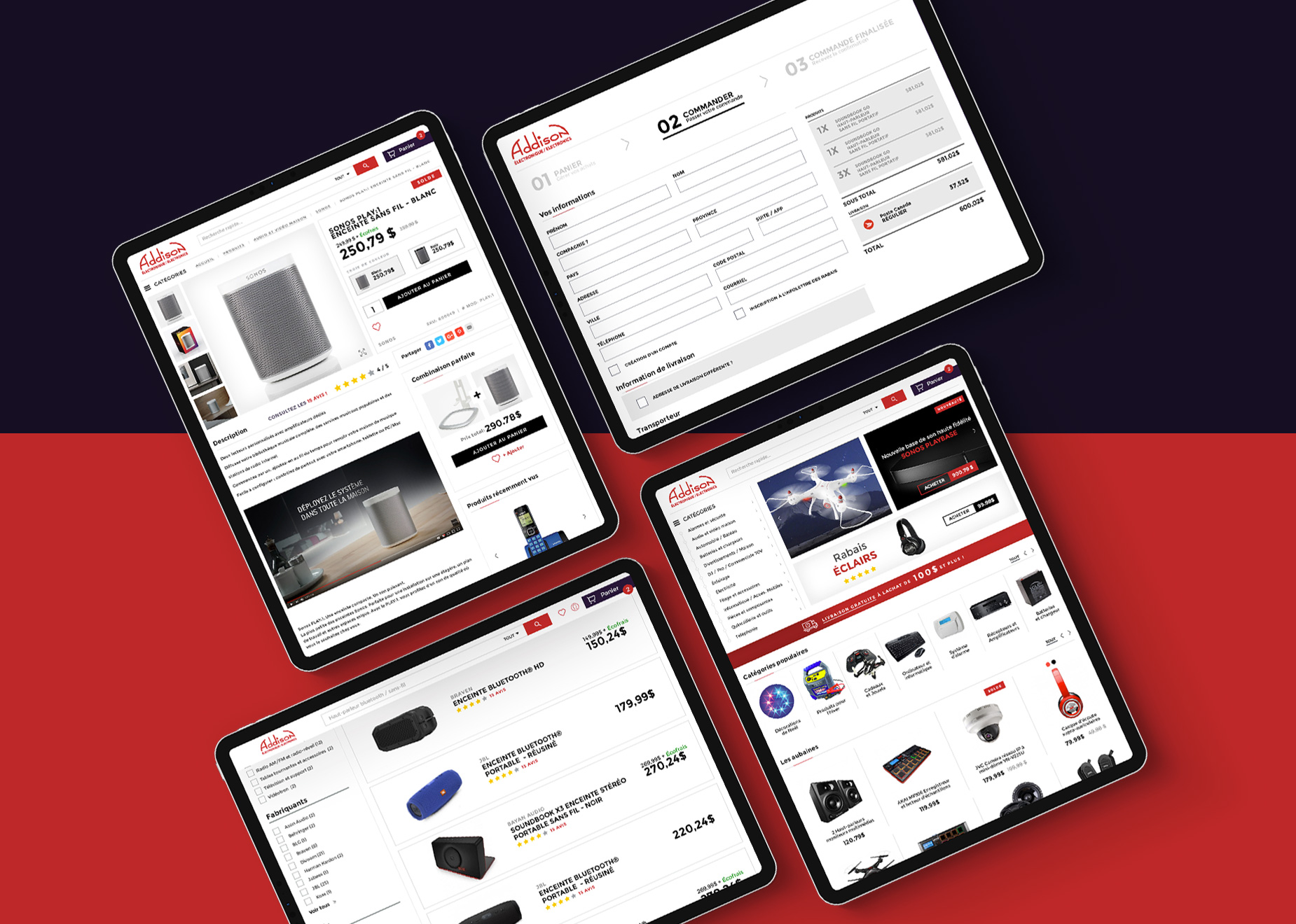 Addison Électronique - Swoo Digital Agency