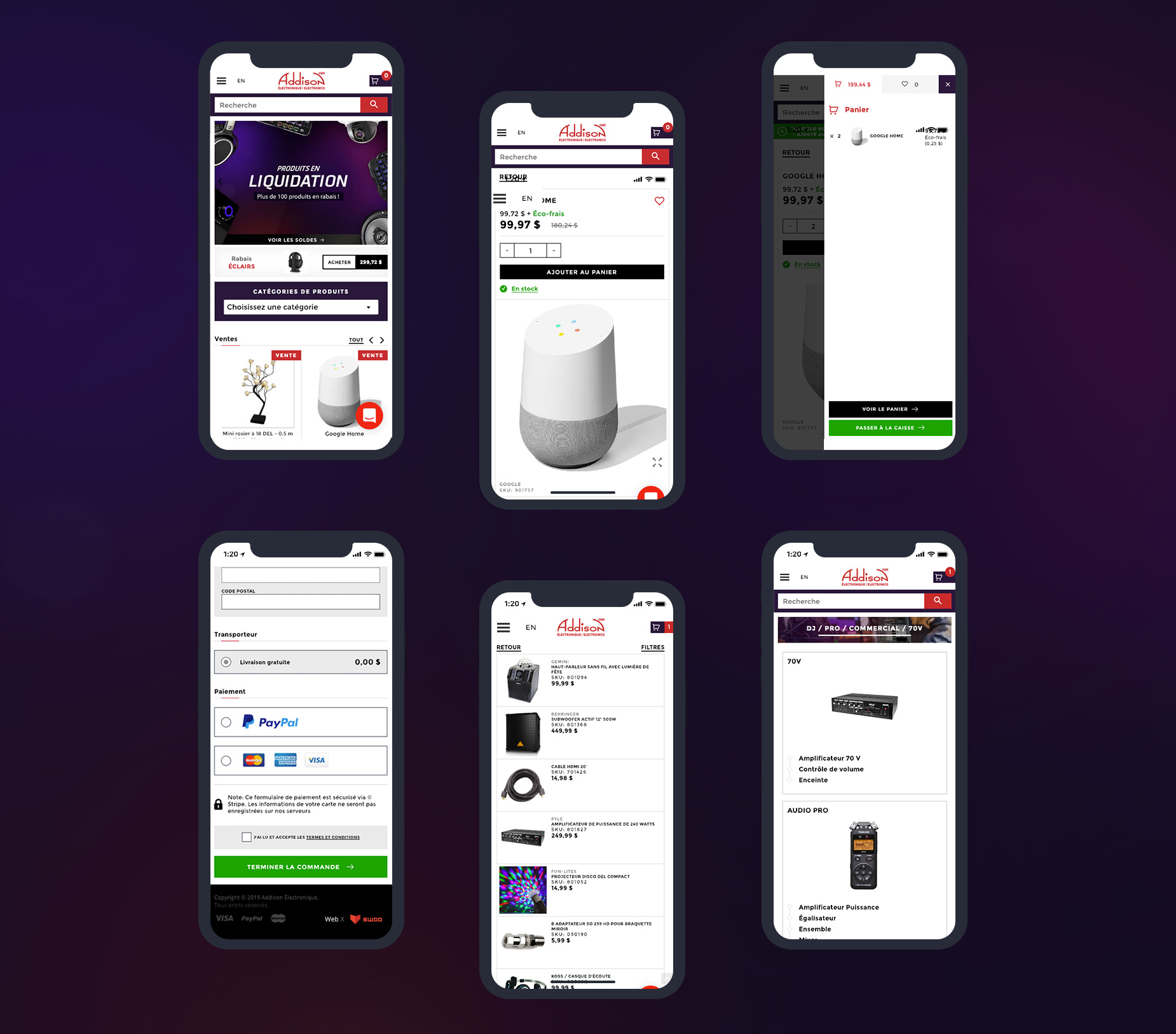 Addison Électronique - Swoo Digital Agency