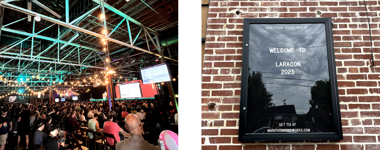 L'équipe de Swoo au Laracon 2023 à Nashville - Swoo Agence Numérique